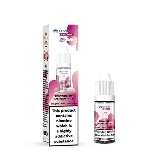 Hayati Pro Max Nic Salts Strawberry Raspberry Ice 10ml