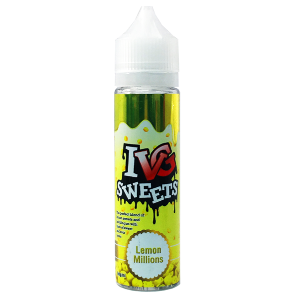 I VG Sweets E Liquid Lemon Millions 50ml - Simply E Liquid