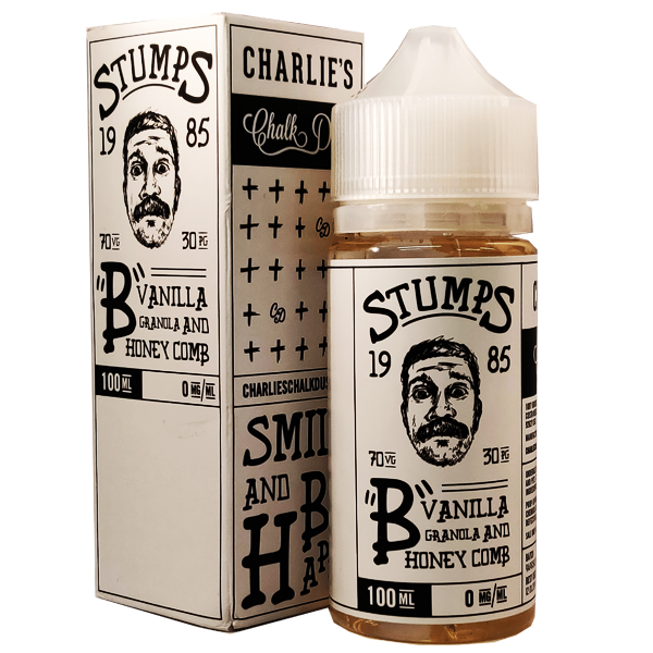 Charlie's Chalk Dust Eliquid Stumps B 100ml - Simply E Liquid