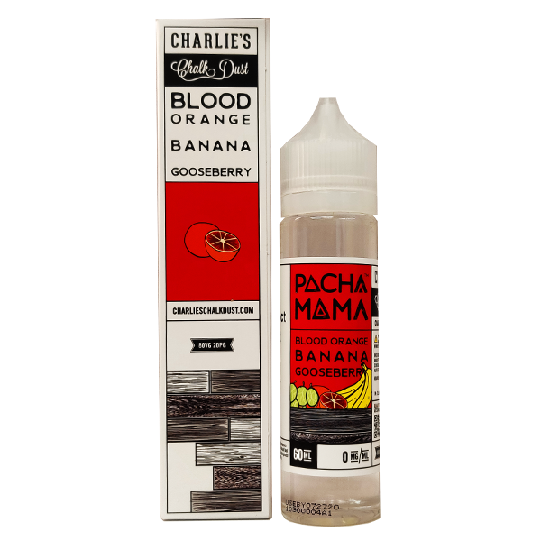 Charlie's Chalk Dust E Liquid - Blood Orange Banana Gooseberry