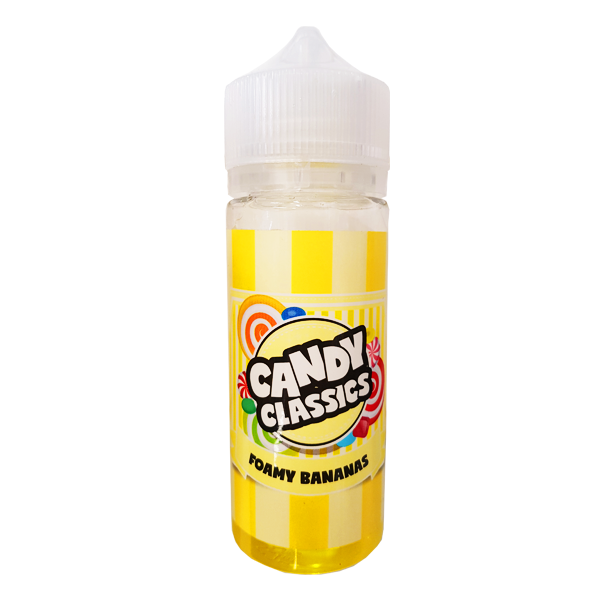 Candy Classics E Liquid - Foamy Bananas 100ml