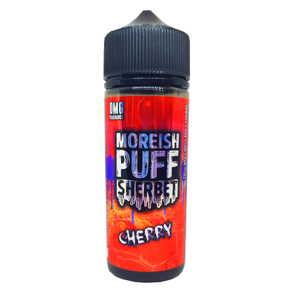 Moreish Puff Sherbet E liquid - Cherry 100ml Simply Eliquid