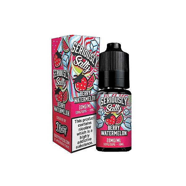 Doozy Vape Seriously Salty - Berry Watermelon Nic Salts