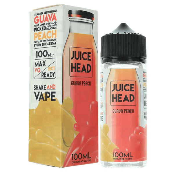 Juice Head E Liquid - Guava Peach