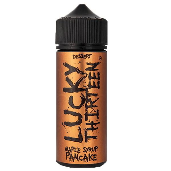 Lucky Thirteen Dessert E Liquid - Maple Syrup Pancake 100ml