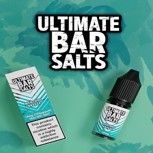 Ultimate E liquid Bar Salts - Menthol Breeze 10ml
