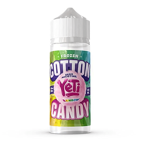 Yeti Frozen Cotton Candy E Liquid - Rainbow